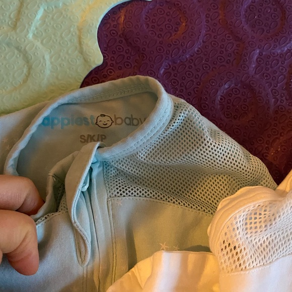 Other | Blue And White Baby Sleep Sacks | Poshmark